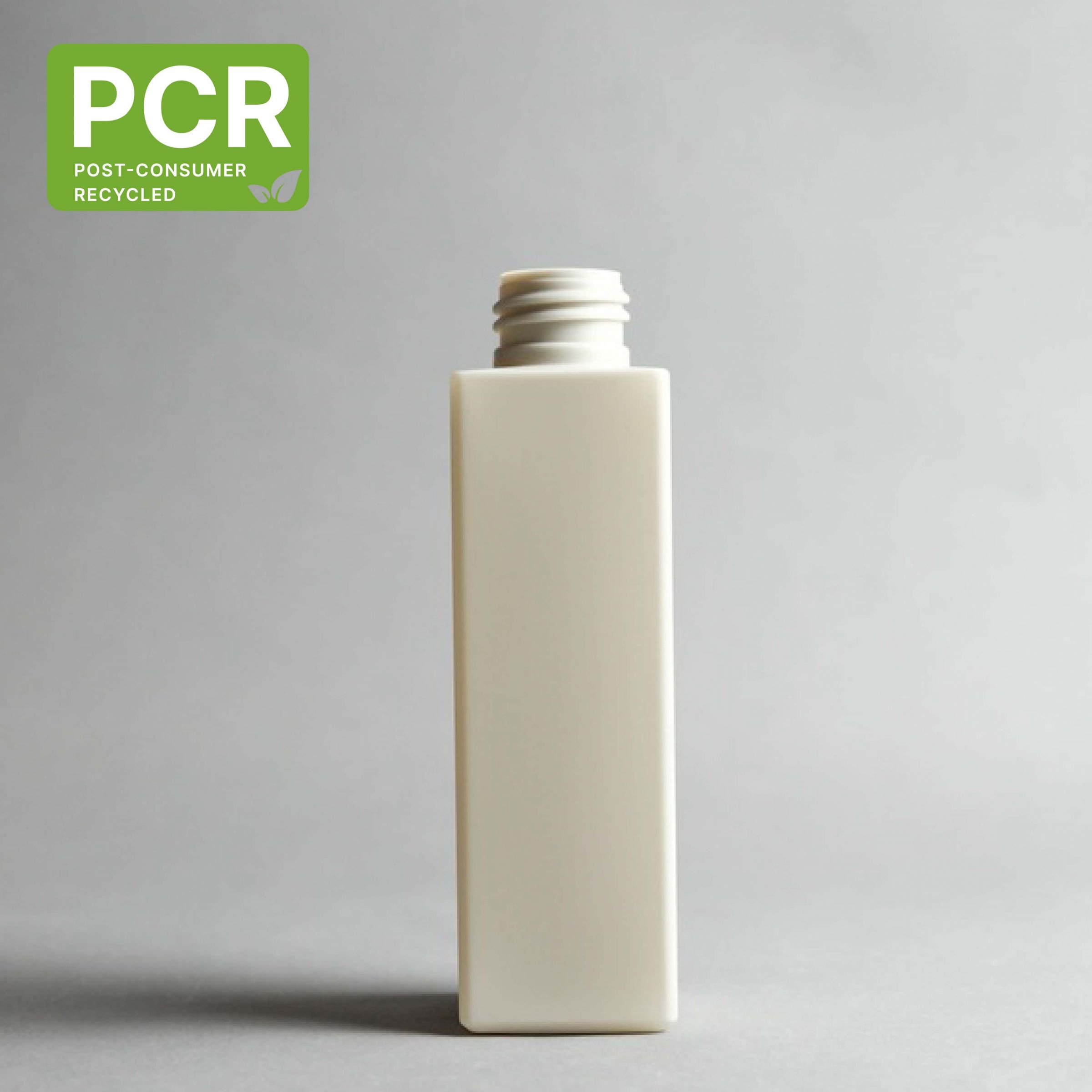 ขวดเหลี่ยม PCR PP 300 มล. | ผู้ผลิตบรรจุภัณฑ์สินค้าเครื่องสำอาง - ขวดพลาสติก | TYH